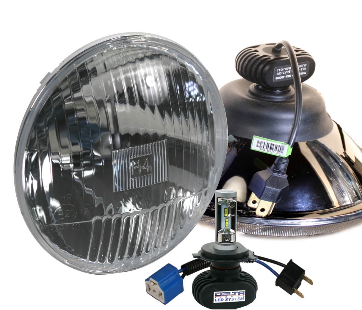 Classic 5-3/4" High Beam LED Headlight Kit