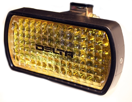 RACE CAR Dust Light - Hot Shot with Amber Lens