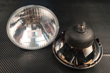 LED 5-3/4" High Beam Headlight used in a quad-headlight system