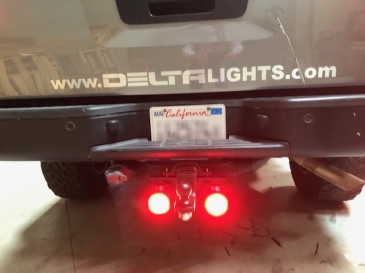 Enhance Visibility with Bullet LED Hitch Backup 'N' Stop Lights ...